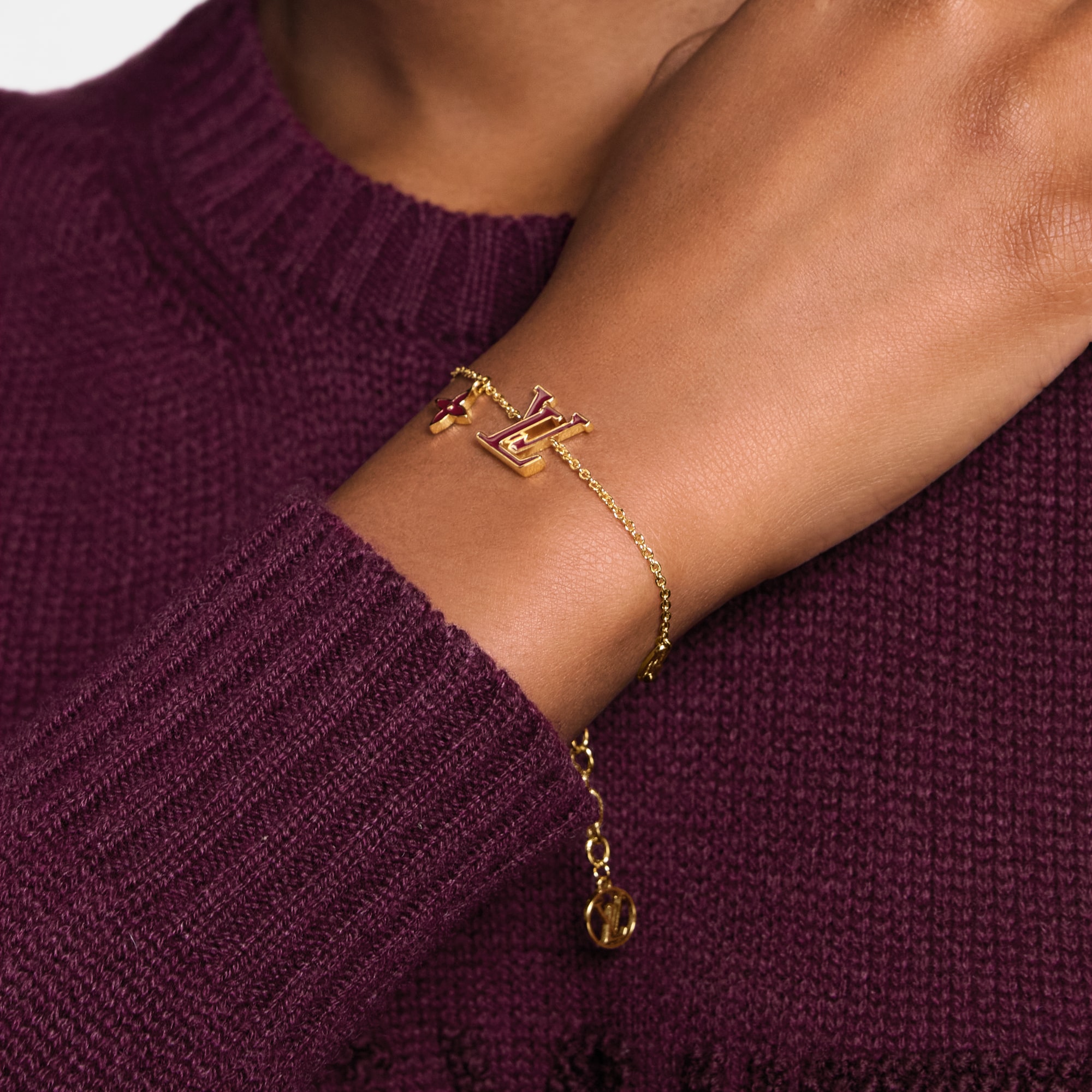 LV Iconic Enamel Bracelet S00 - Women - Fashion Jewelry | LOUIS VUITTON